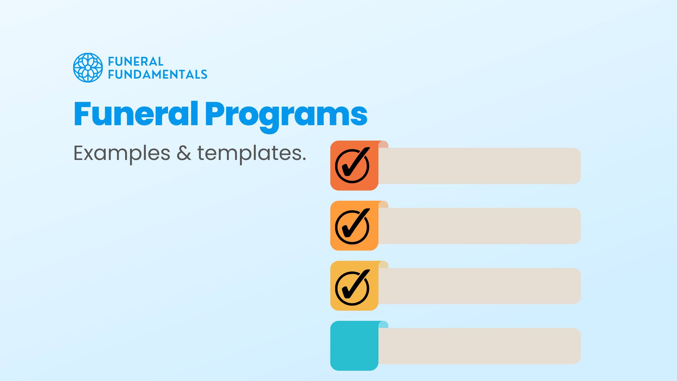 Funeral Programs: 7 Examples & Templates To Use